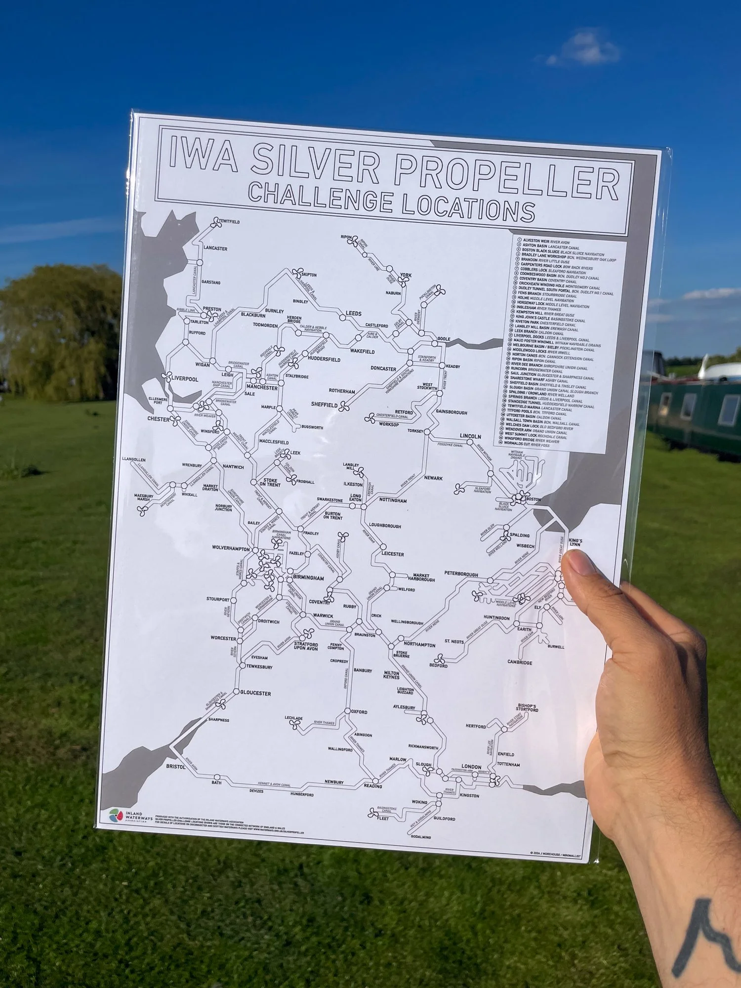 Tube-style maps of the navigable waterways of England and Wales ...