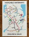 Tube-style maps of the navigable waterways of England and Wales ...