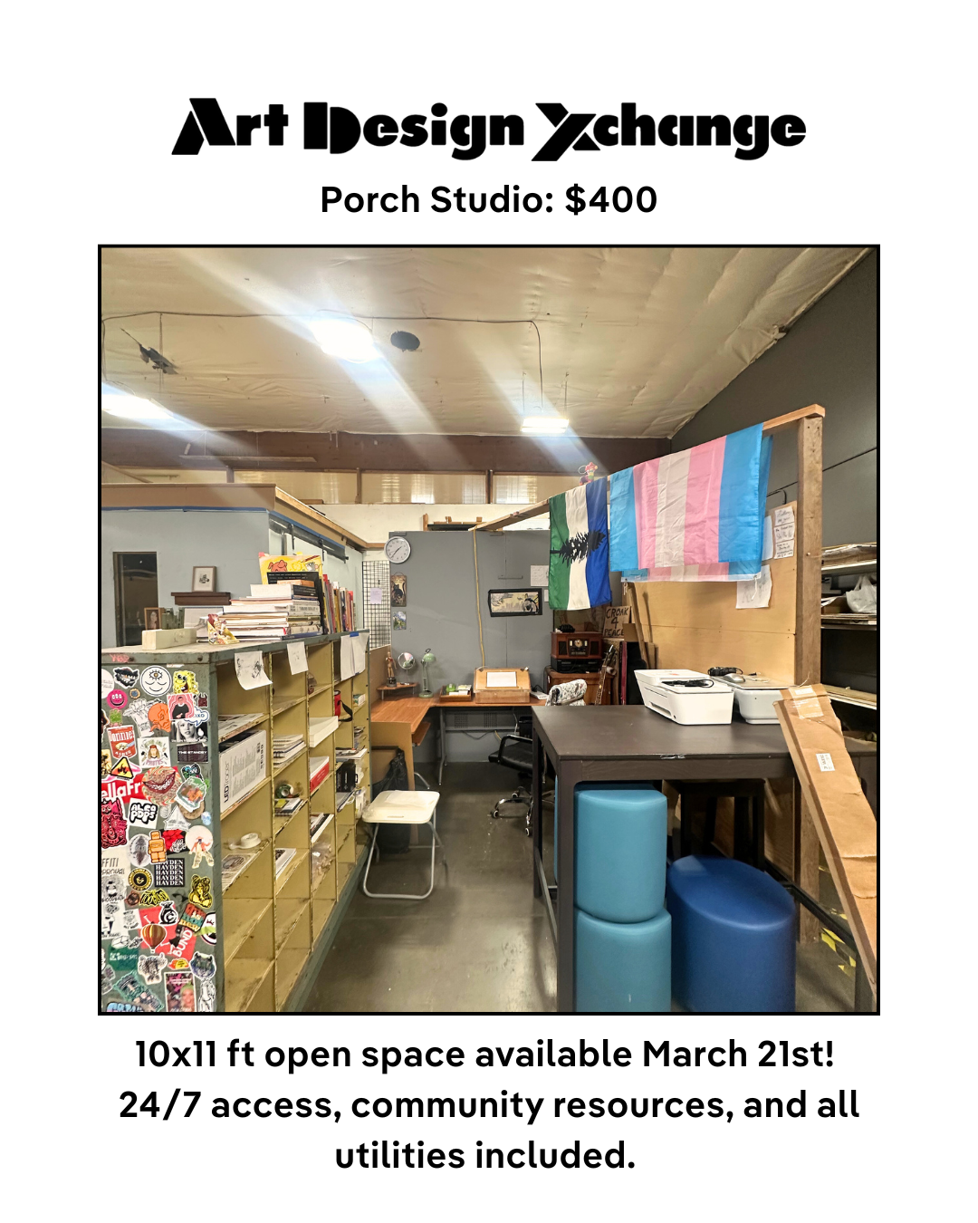 Art Studio & Creative Workspaces Portland, OR | ADX Studios & Artist ...