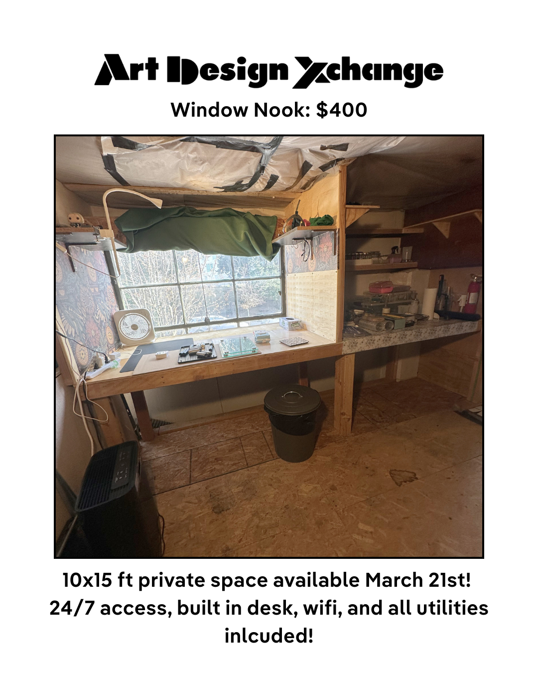Art Studio & Creative Workspaces Portland, OR | ADX Studios & Artist ...