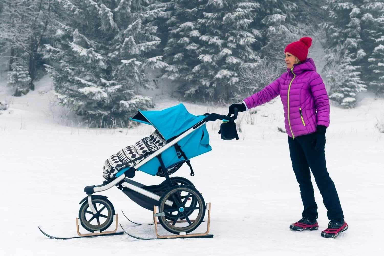 Best Strollers for Snow [2022 UPDATE] — It's Life Stuff