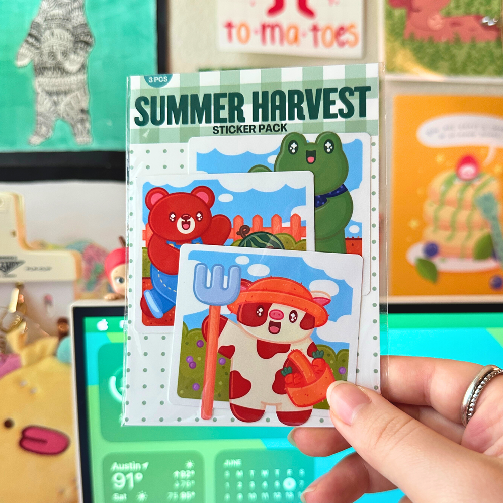 Fructus Illustration Shop - Stickers, Prints, Sticker Sheets, Coloring ...