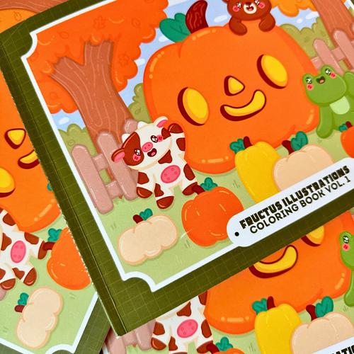 Fructus Illustration Shop - Stickers, Prints, Sticker Sheets, Coloring ...