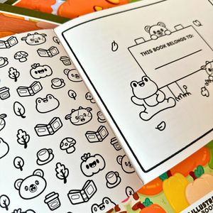 Fructus Illustration Shop - Stickers, Prints, Sticker Sheets, Coloring ...