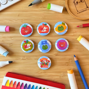 Fructus Illustration Shop - Stickers, Prints, Sticker Sheets, Coloring ...