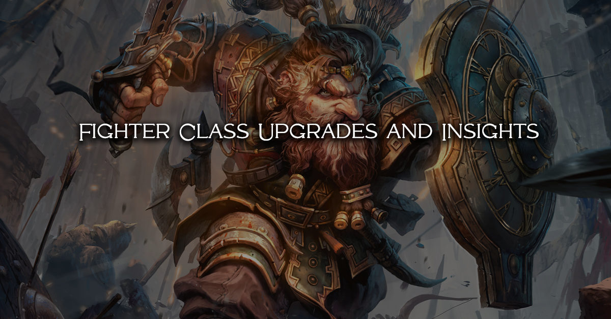 2024 Player's Handbook Fighter Class: Upgrades and Analysis — Bjarke ...