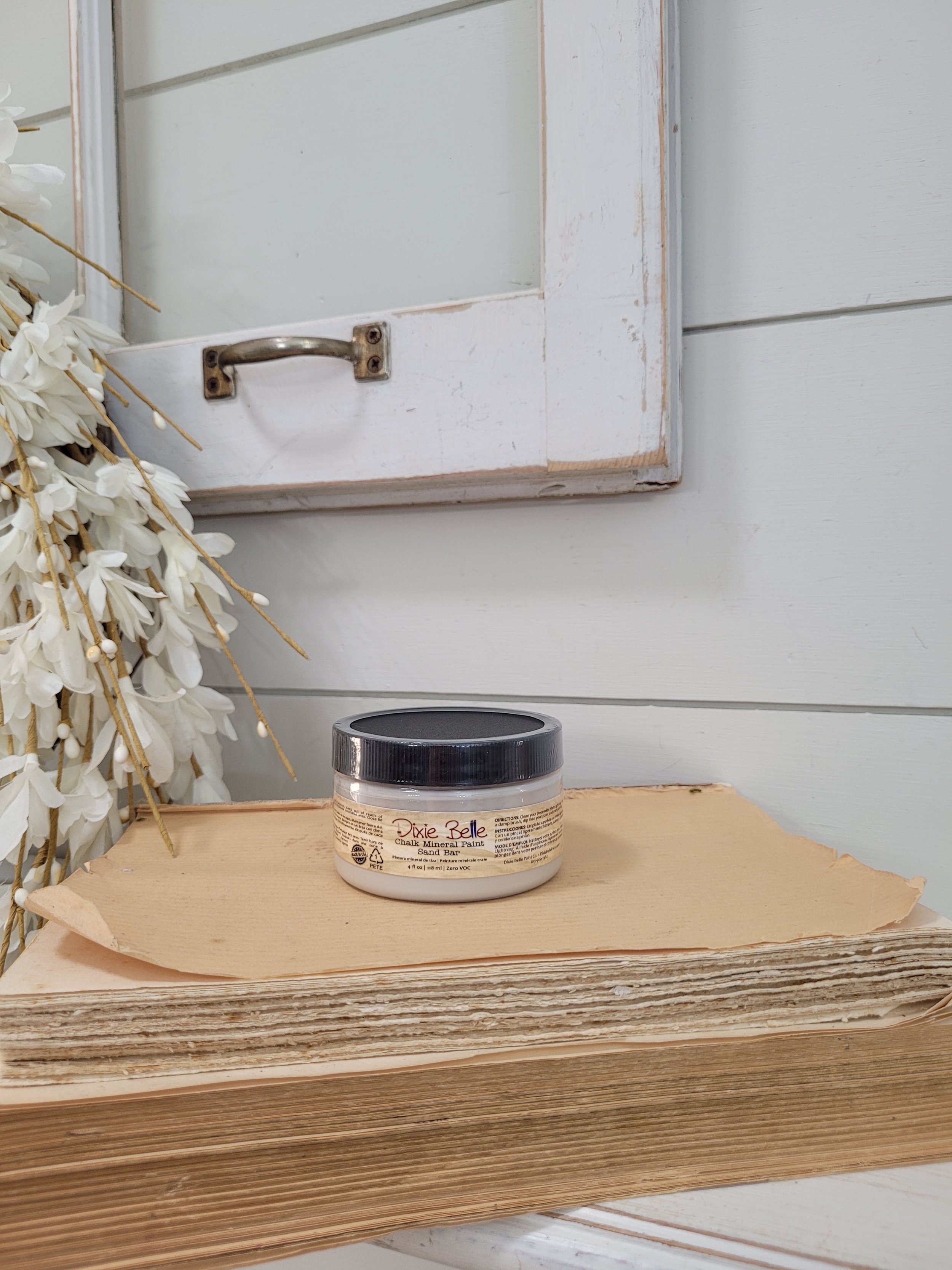 PETITE FLEUR RED IOD PAINT INLAY 12X16 PAD — Julie's Designs and Signs