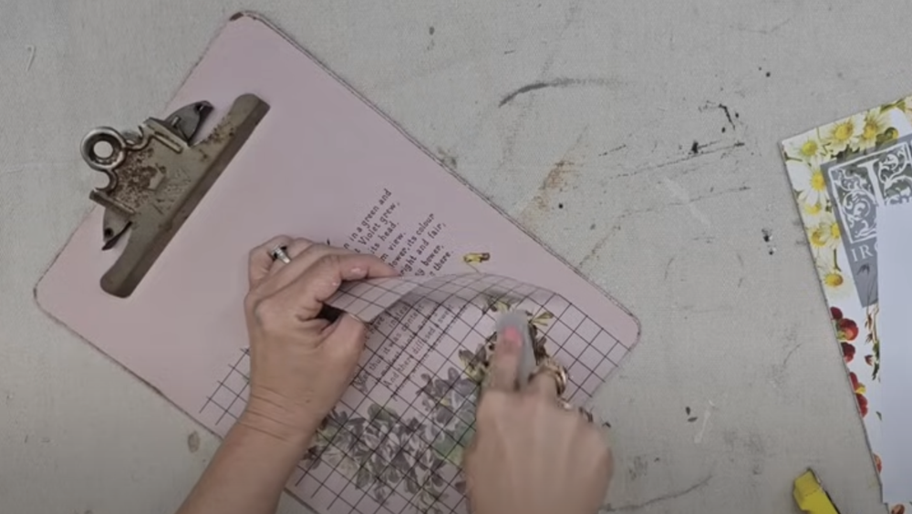 How To DIY An Old Clipboard Into Beautiful Home Decor — Julie's Designs ...