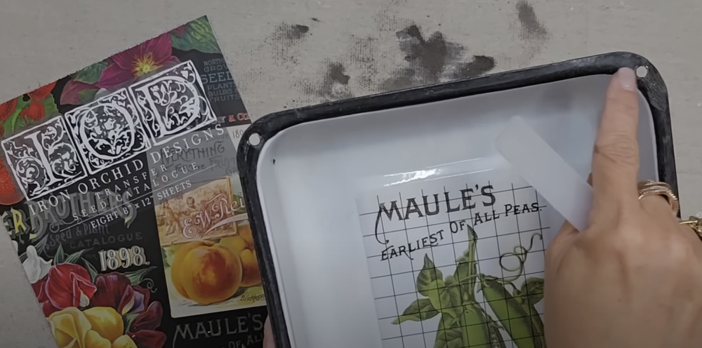 How To Use IOD Transfers — Julie's Designs and Signs