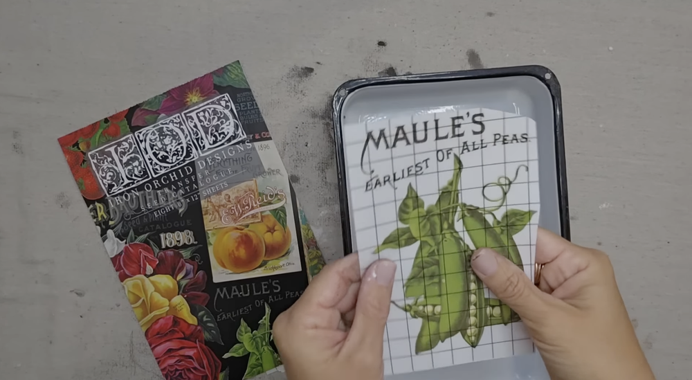 How To Use IOD Transfers — Julie's Designs and Signs