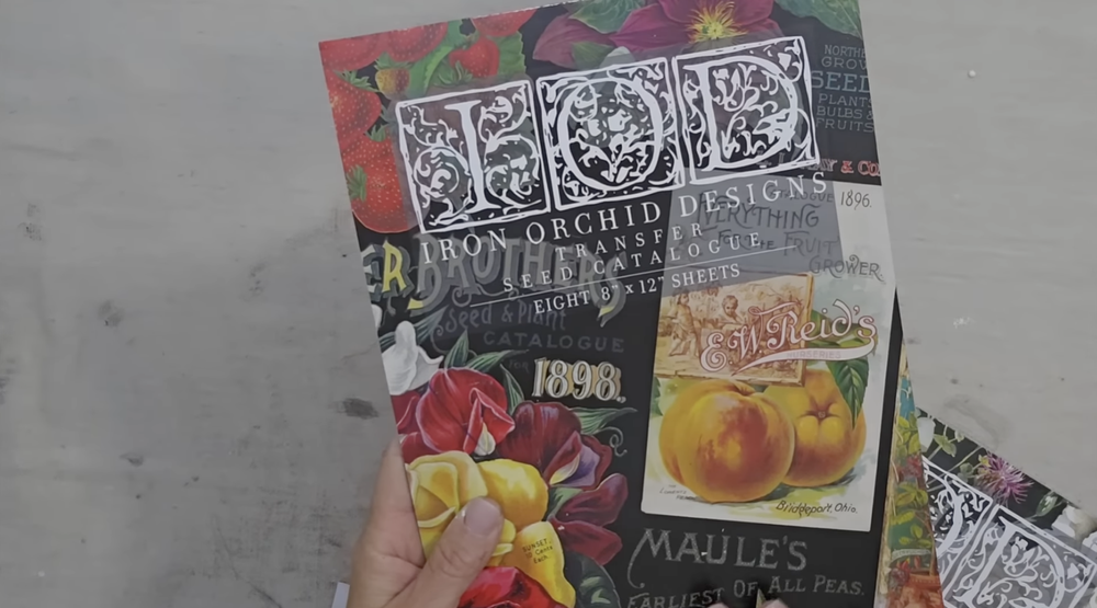 How To Use IOD Transfers — Julie's Designs and Signs