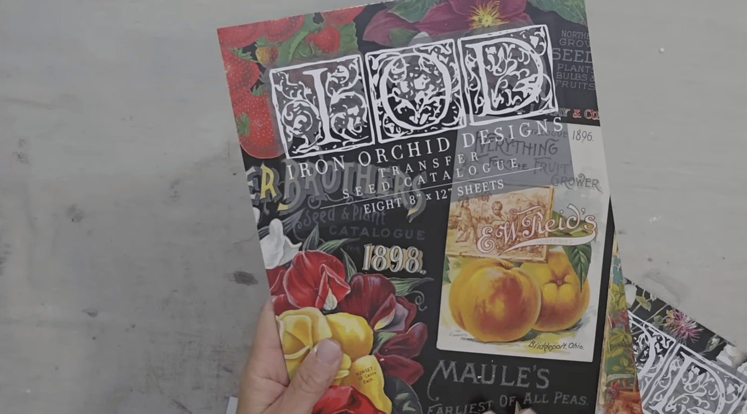 How To Use IOD Transfers — Julie's Designs and Signs