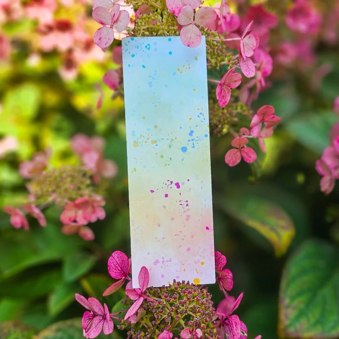 Paradise Beach Bookmark - Tropical Art Print Bookmark — Garden Girl Studio