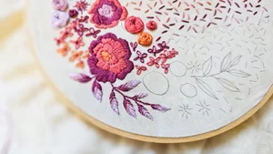 Free Hand Embroidery Stitch Along - Daily Temperature Embroidery ...