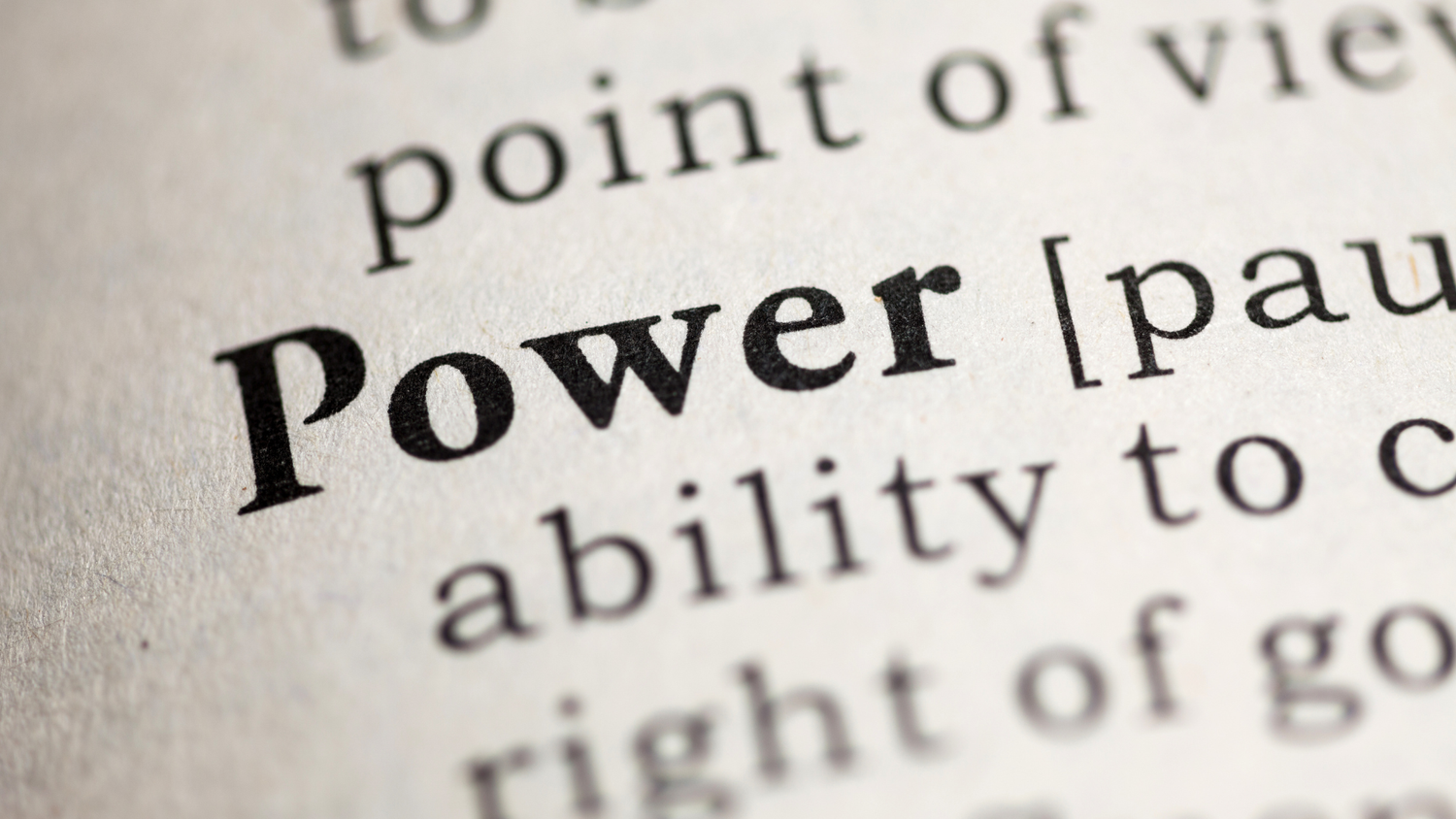 What is power anyway? | Executive Horizons