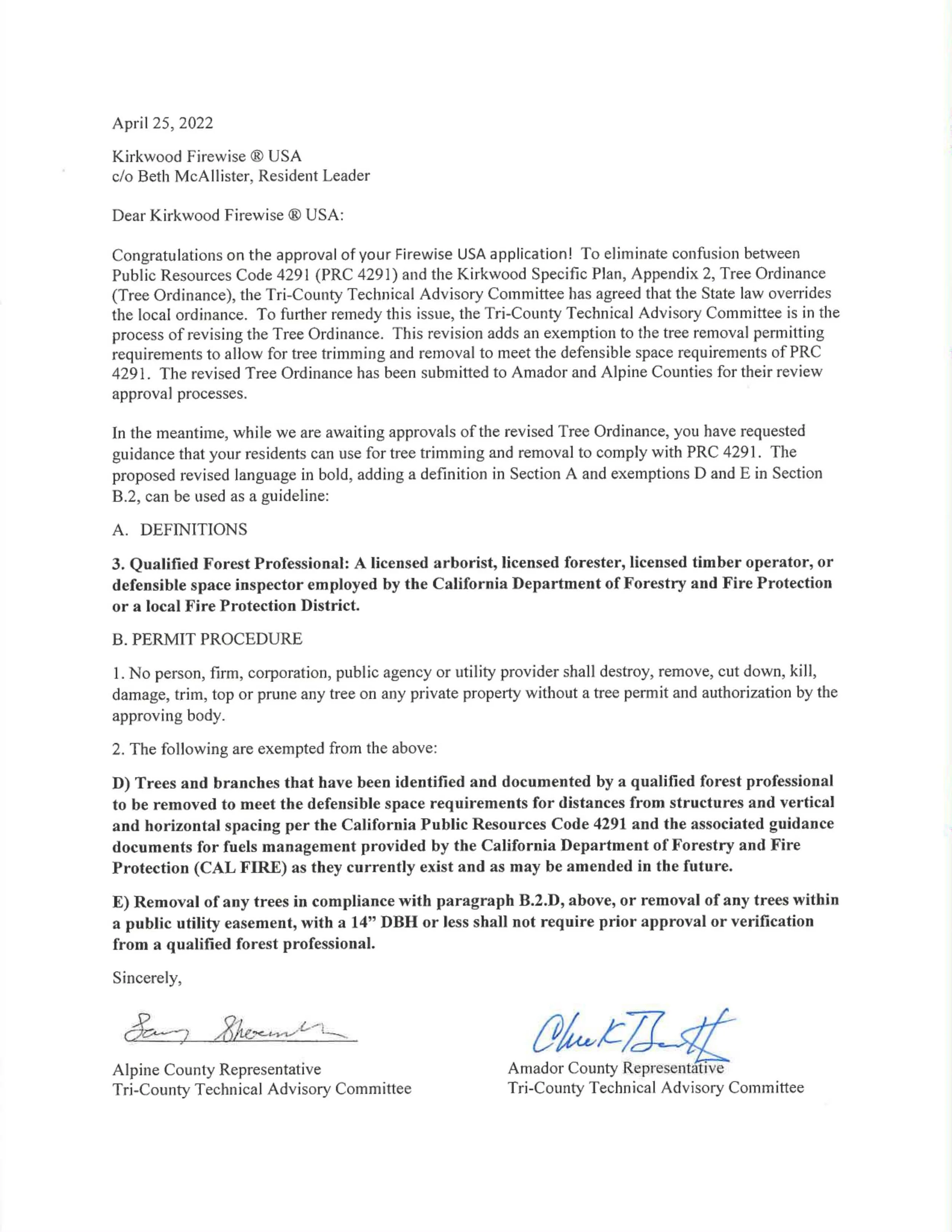 Resources — Kirkwood Firewise USA