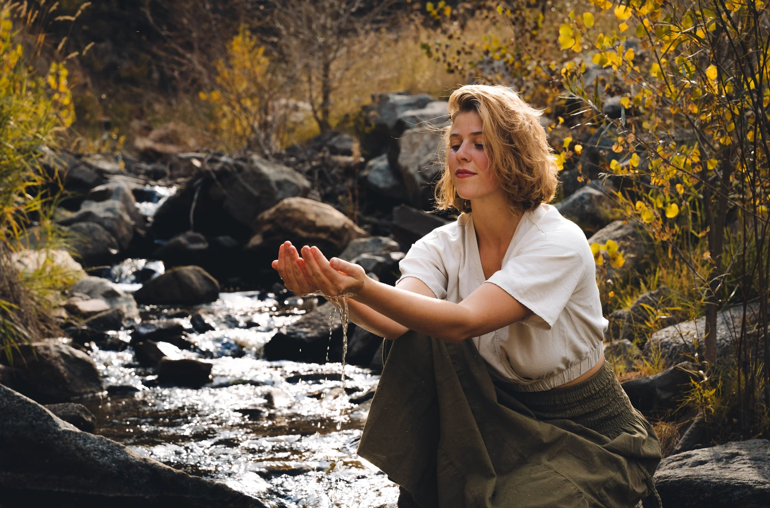 Book a Wellness Session — Plant Healing Woman