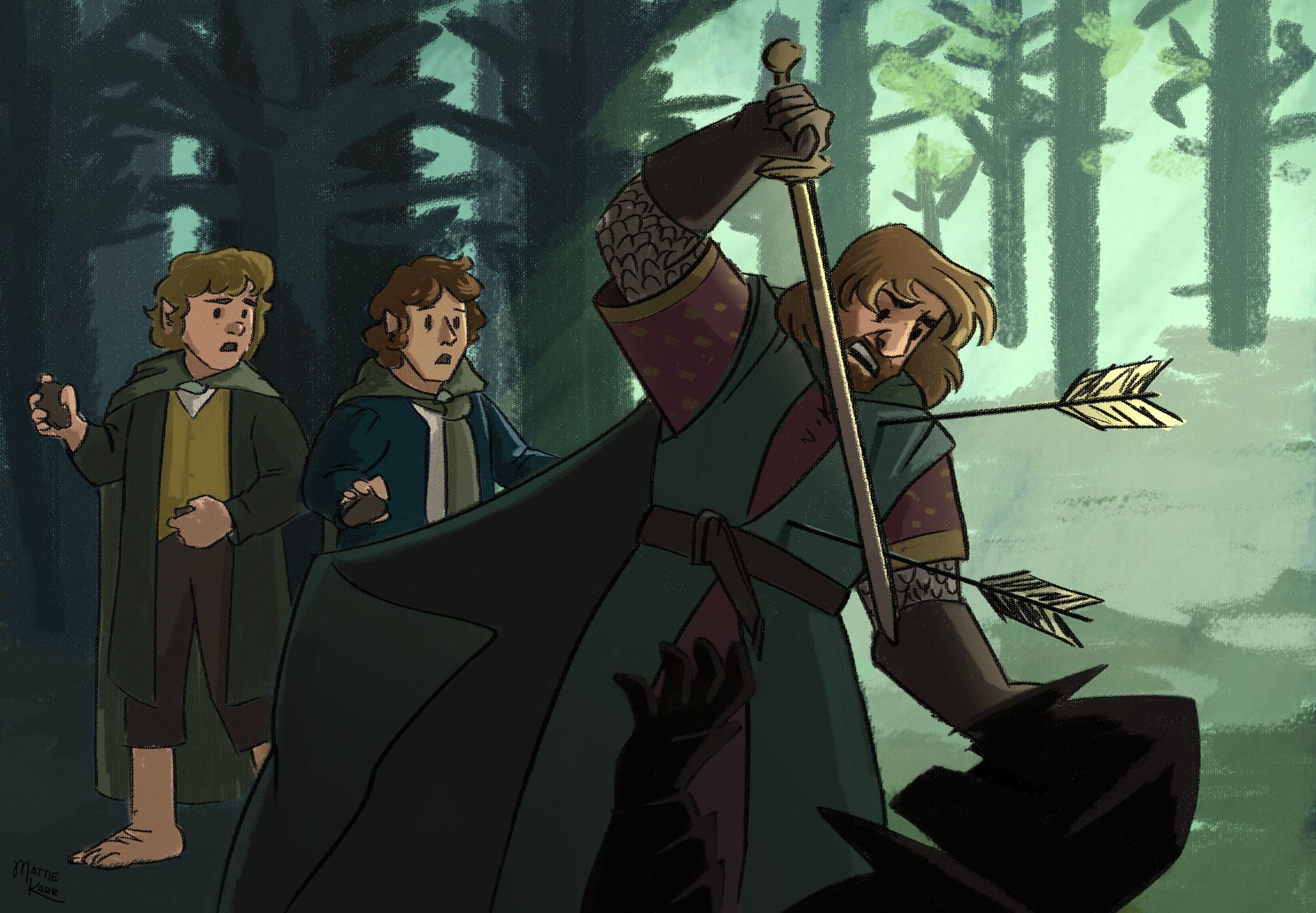 Illustration — Mattie Karr