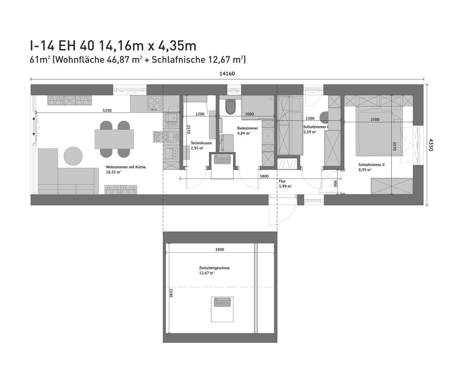 Modulhaus als EH40: Innovativ, ökologisch und flexibel