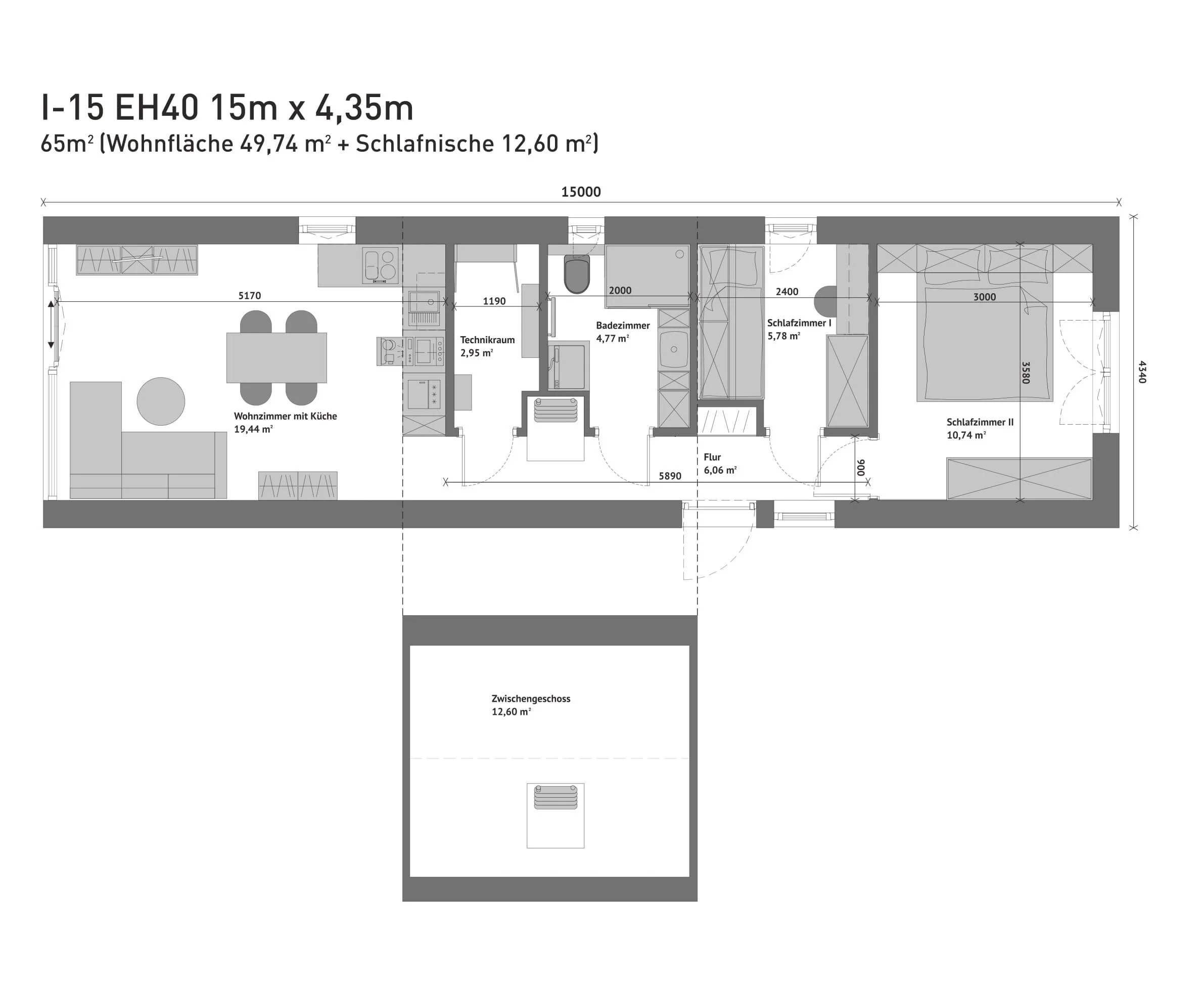 Modulhaus als EH40: Innovativ, ökologisch und flexibel