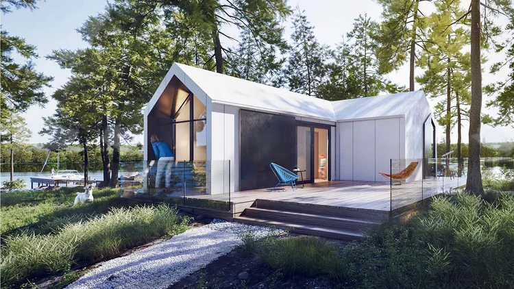 Modulhaus als EH40: Innovativ, ökologisch und flexibel