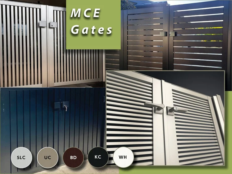 Aluminum Outdoor Gates or Home and Business — kunkelworksUSA Aluminum ...