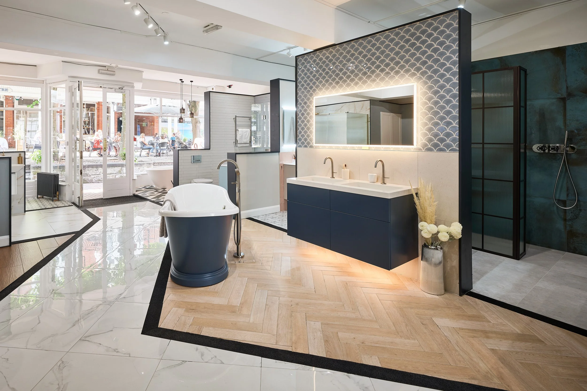 Designer Bathroom Showroom in Tunbridge Wells by Ripples