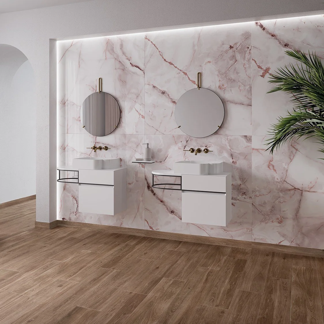 Bobbin Ceramic Bathroom Tile
