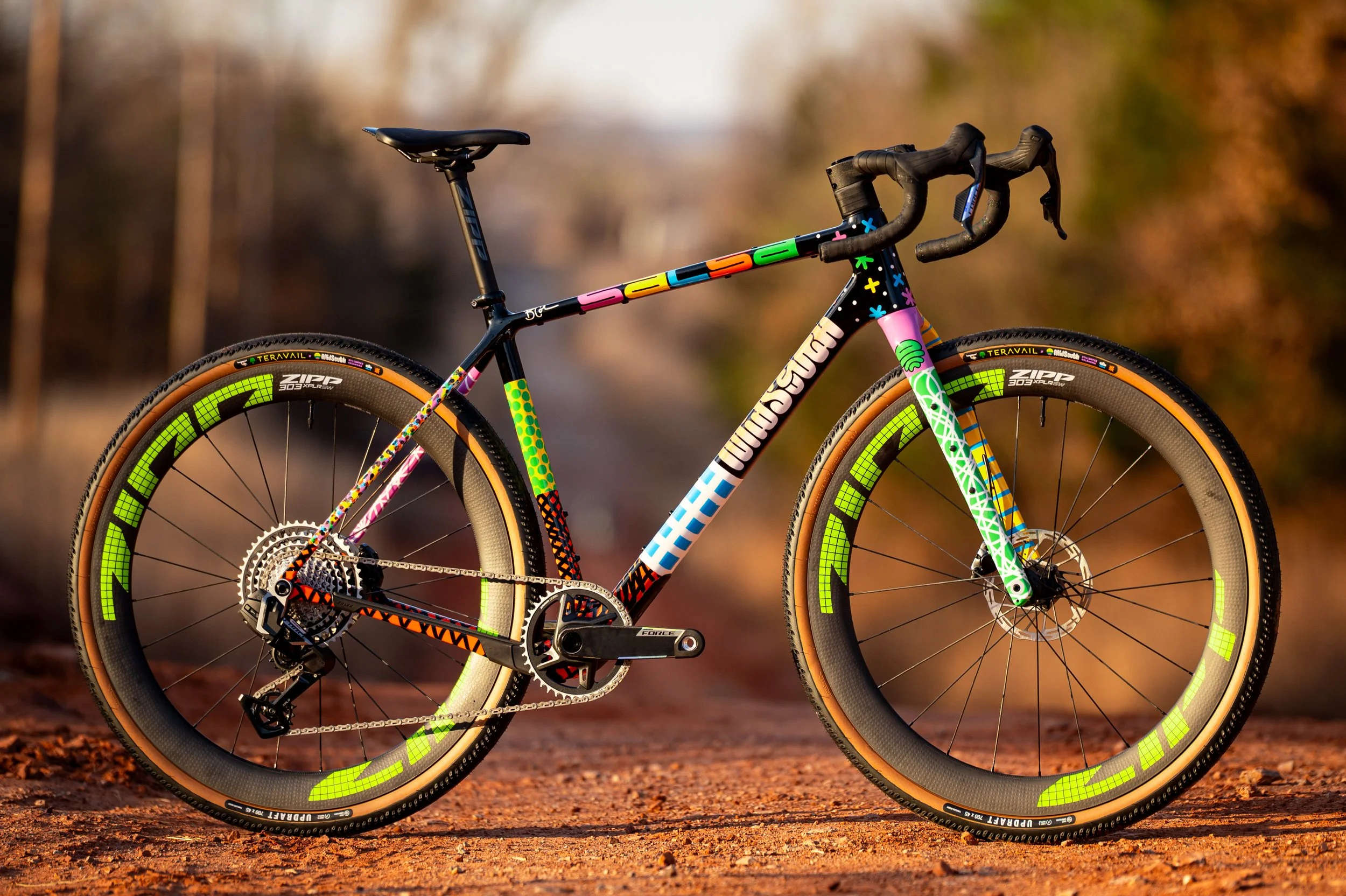 Salsa Flyway - collab art bike raffle — THE MID SOUTH
