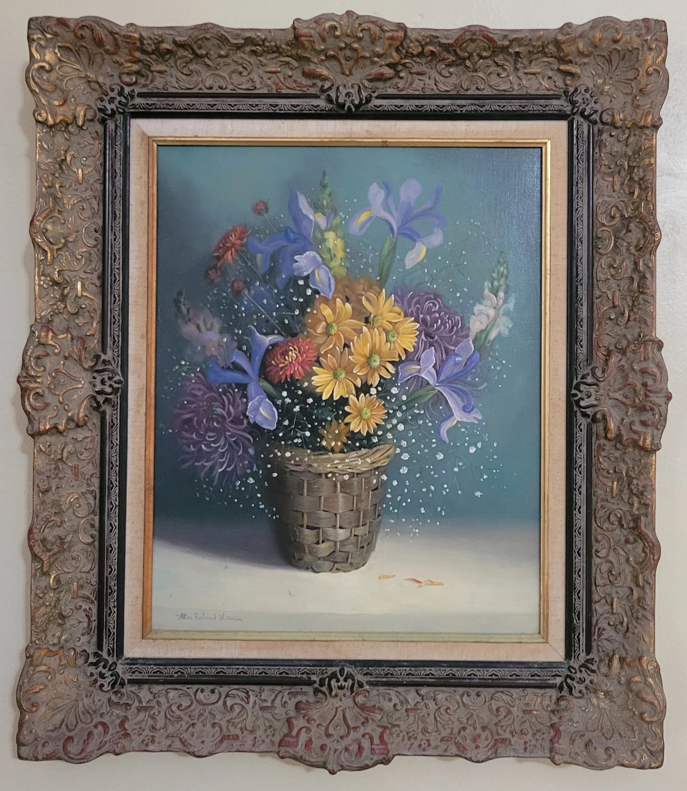 Flowers in Basket — Alton Lowe Art