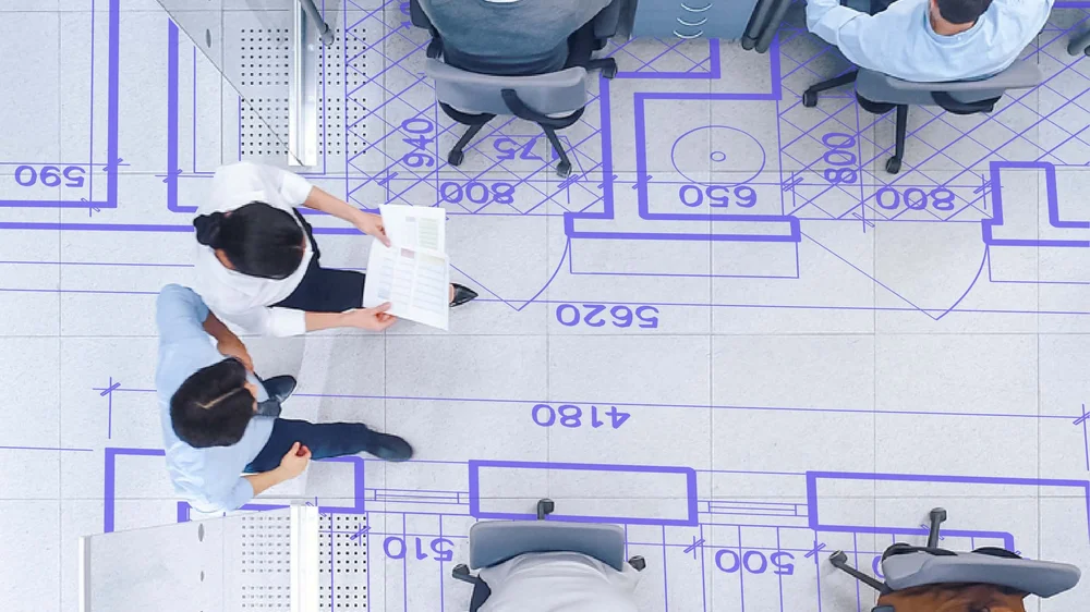 Hybrid Office Space Plan | InnerSpace Analytics — InnerSpace