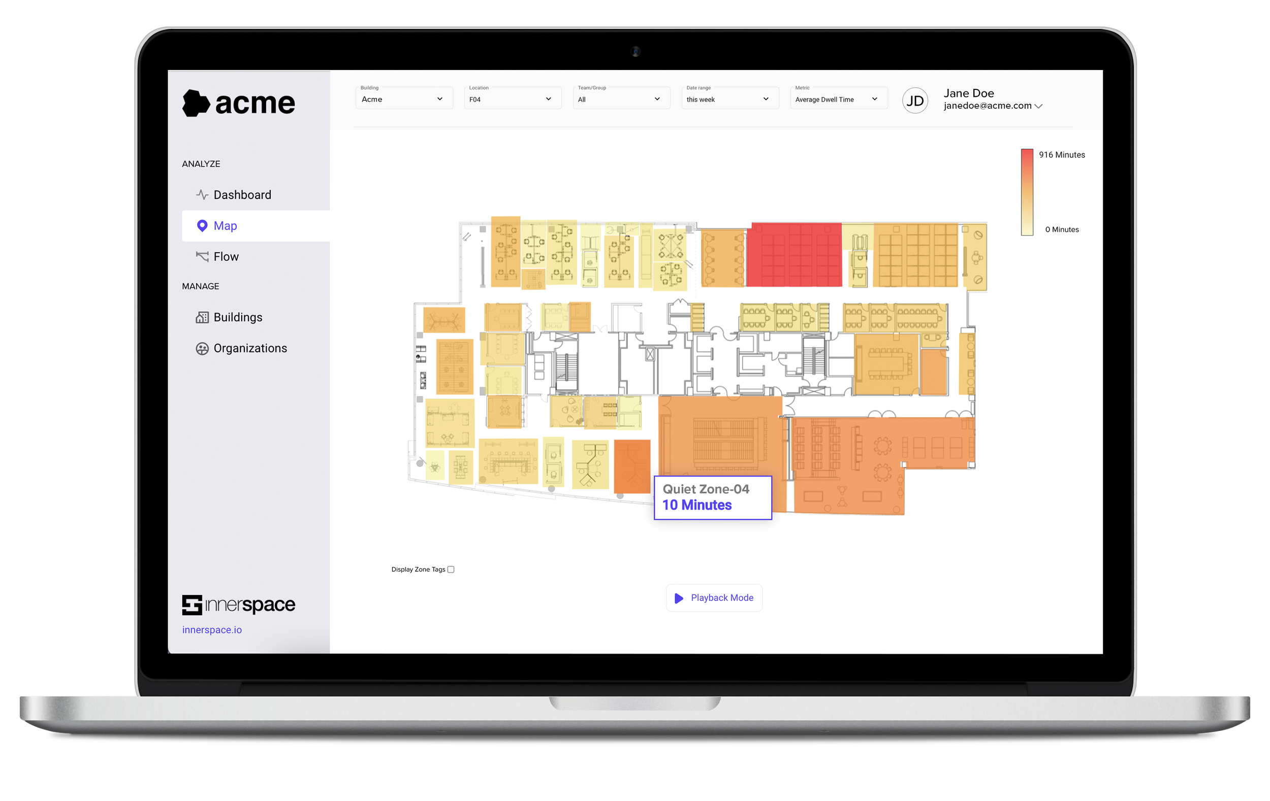 Improving Workplace Experience with Indoor Location Analytics