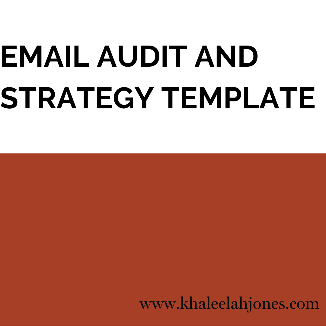 Email Marketing Audit and Strategy Template for Agencies and ...