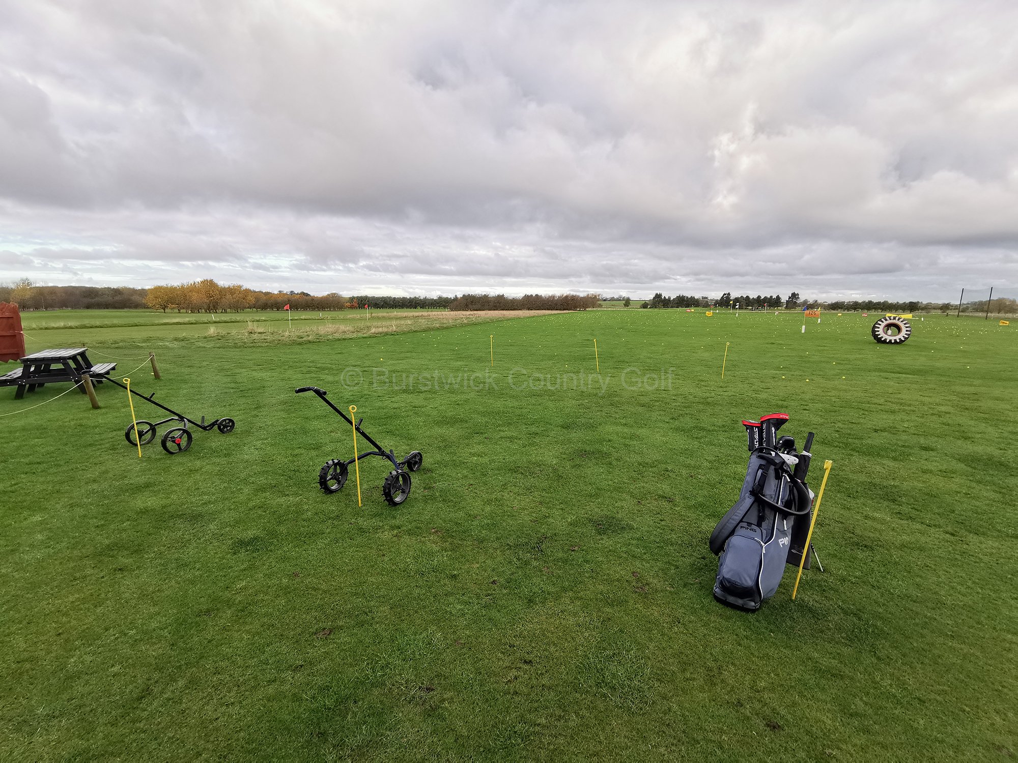 Trolley Experiment underway at Burstwick — Burstwick Country Golf ...