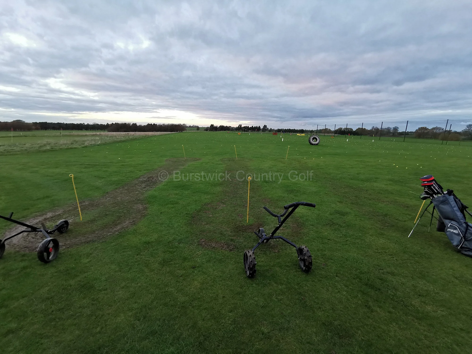 Trolley Experiment underway at Burstwick — Burstwick Country Golf ...
