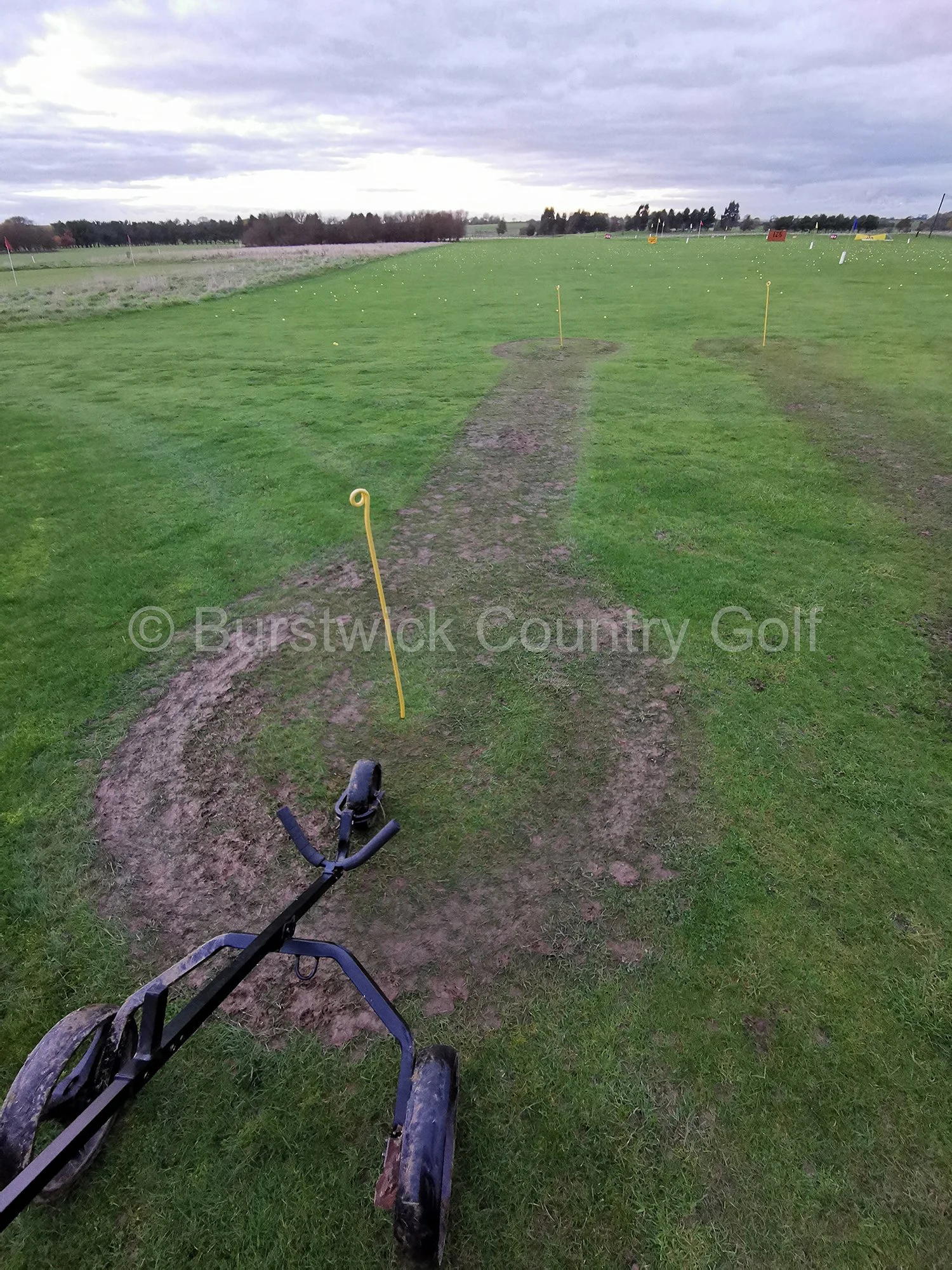 Trolley Experiment underway at Burstwick — Burstwick Country Golf ...