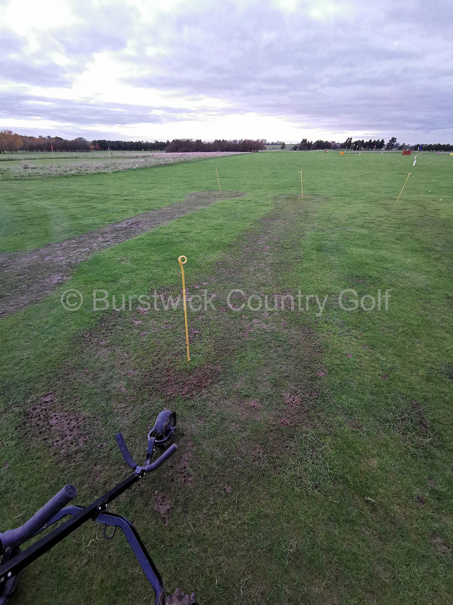 Trolley Experiment underway at Burstwick — Burstwick Country Golf ...