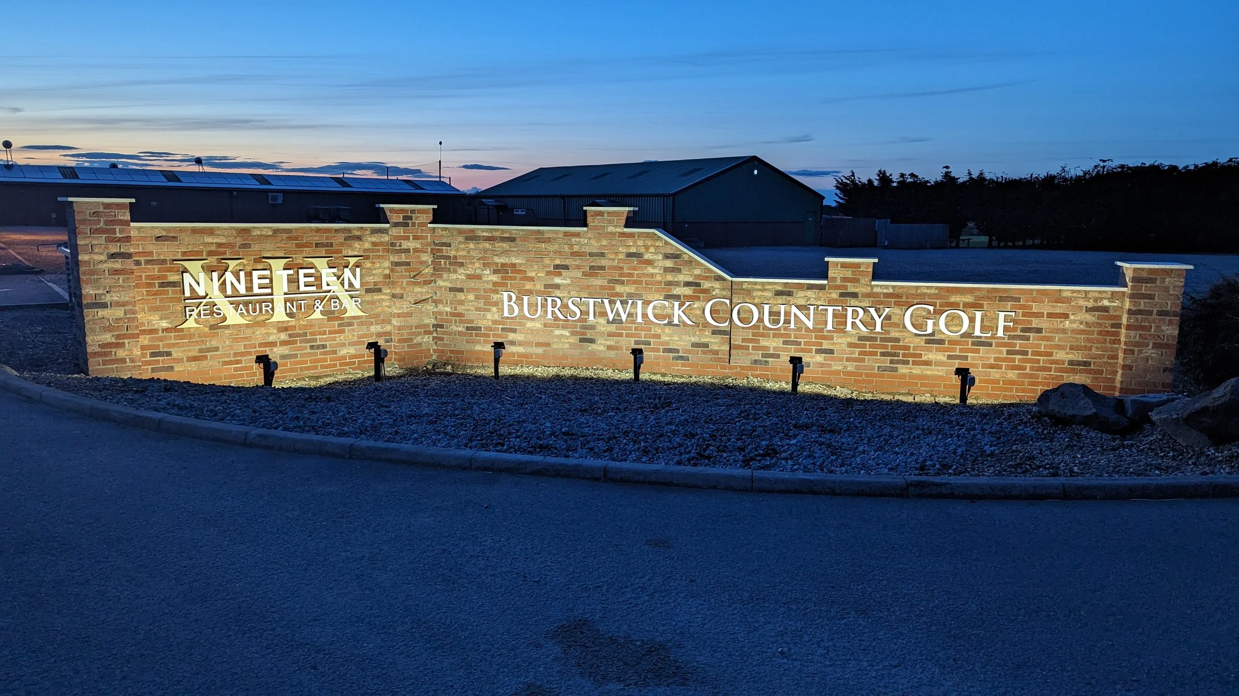 Let there be light! — Burstwick Country Golf & Nineteen Restaurant