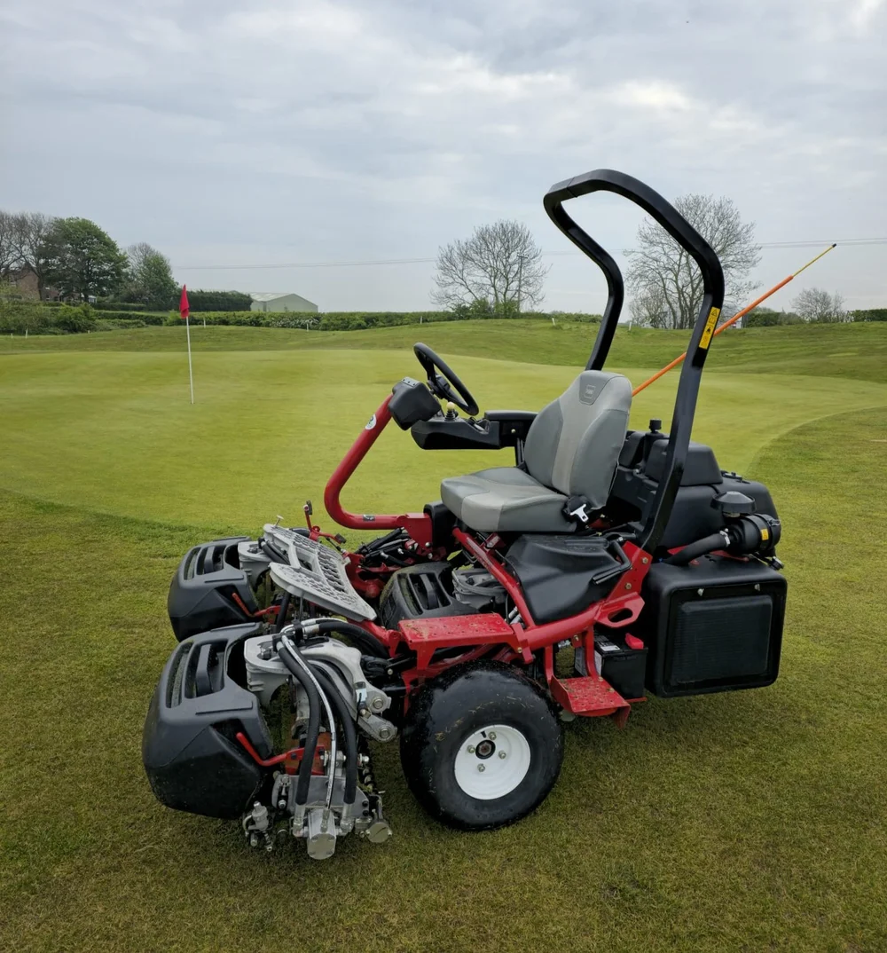 A brand new Toro Triflex Greens Mower graces Burstwick — Burstwick ...