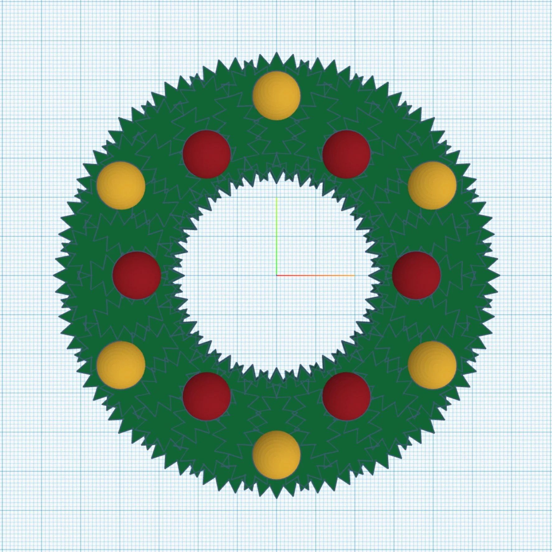 Christmas Wreaths (Tinkercad) — Digital Future Aotearoa