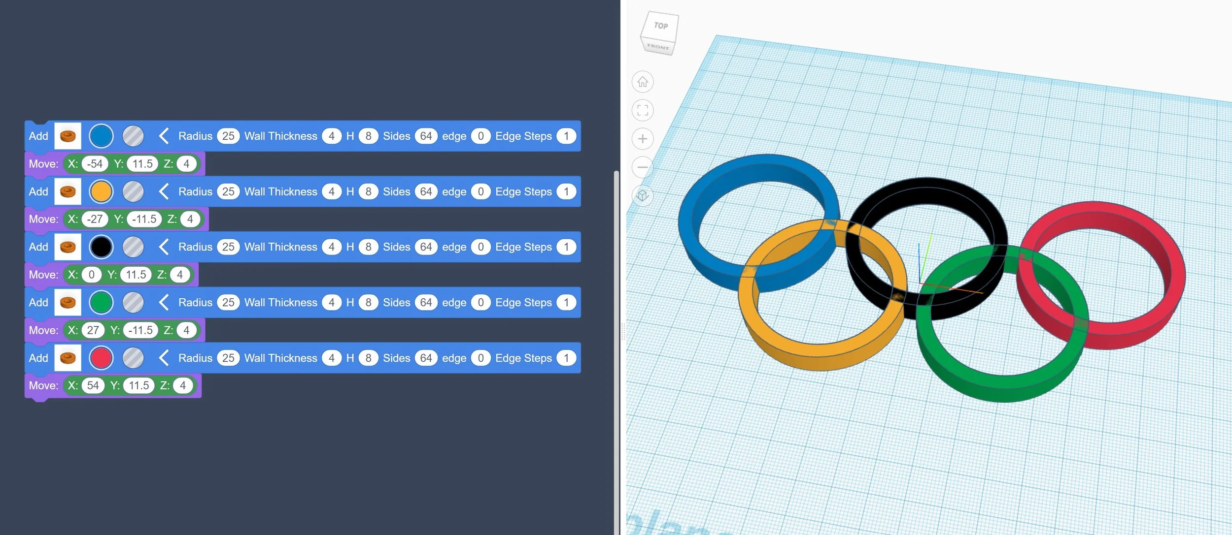 How To Draw Olympic Rings In Illustrator