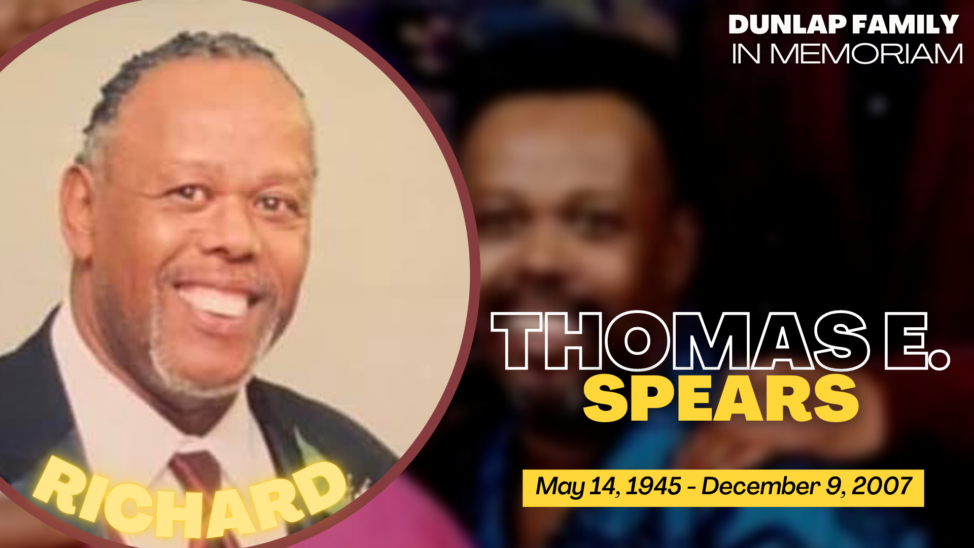 Dunlaps In Memoriam — The Dunlap Family