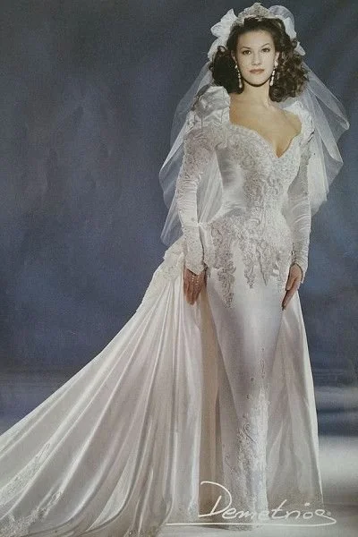 Wedding dresses from the 90s 60 photos - Astyledwedding.com