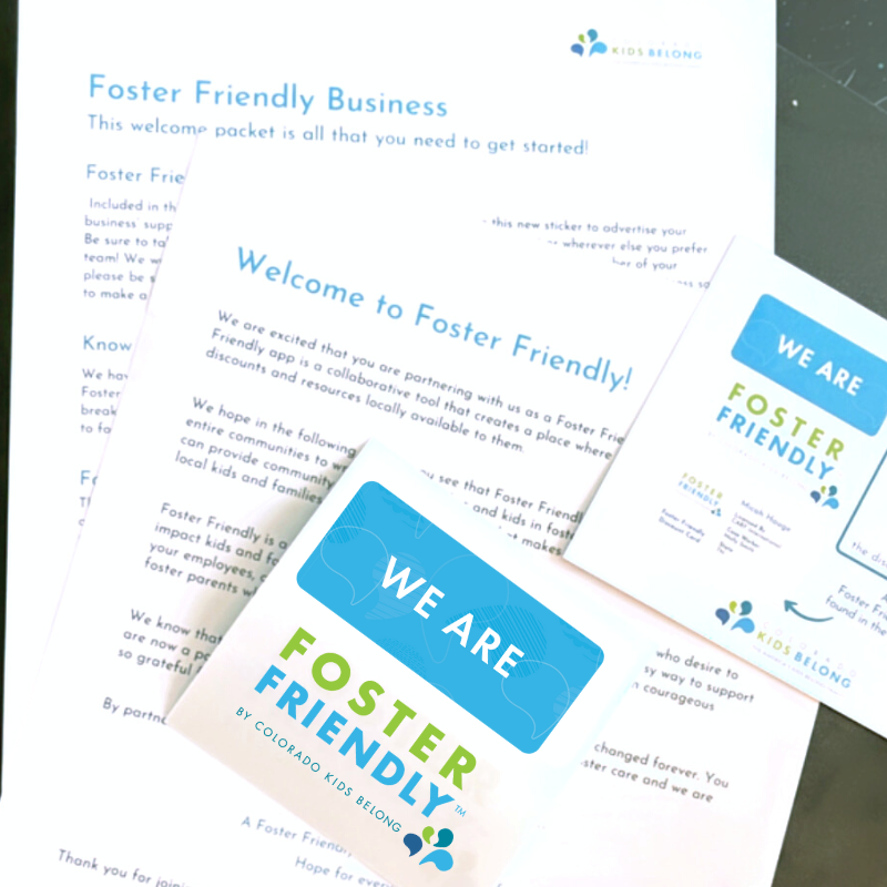 Underexposed® is a Foster Friendly Business | Community Involvement ...