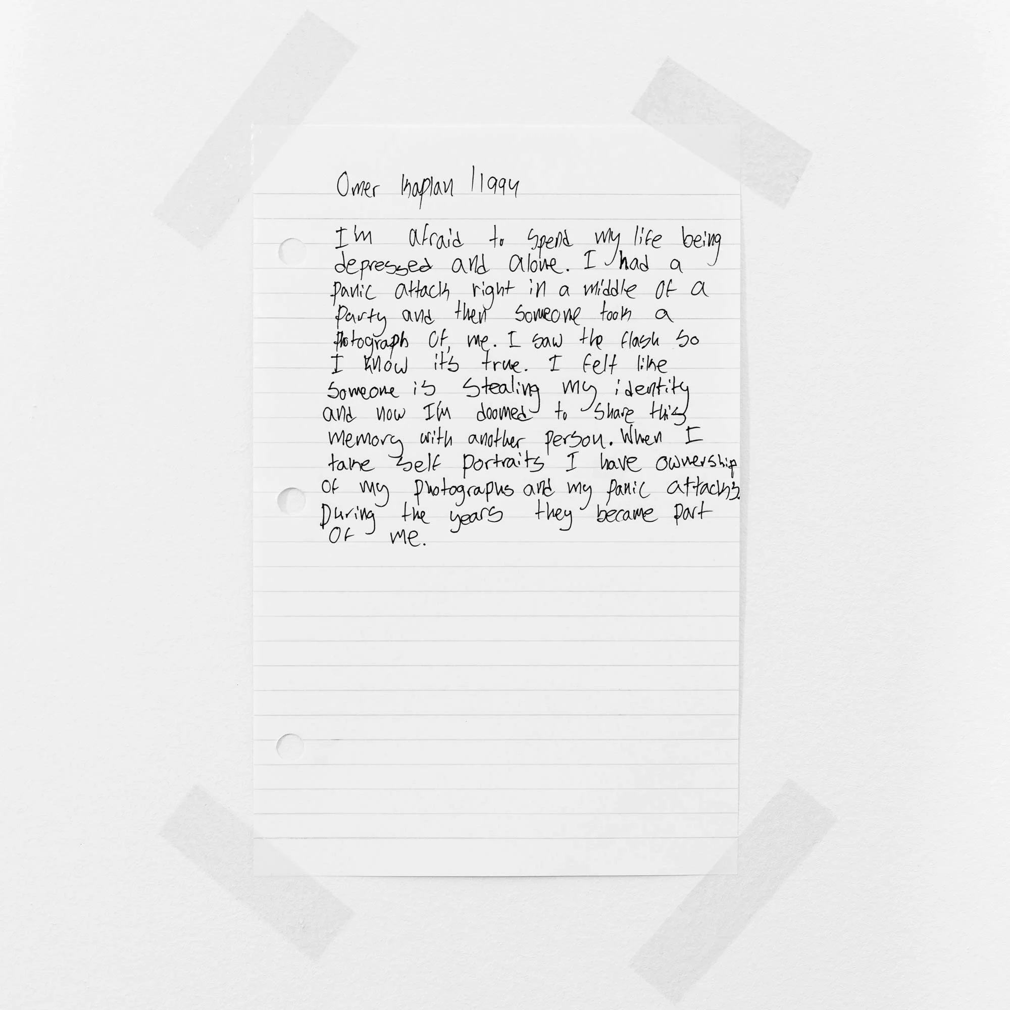 "Potential Space" by Omer Kaplan — WÜL Magazine