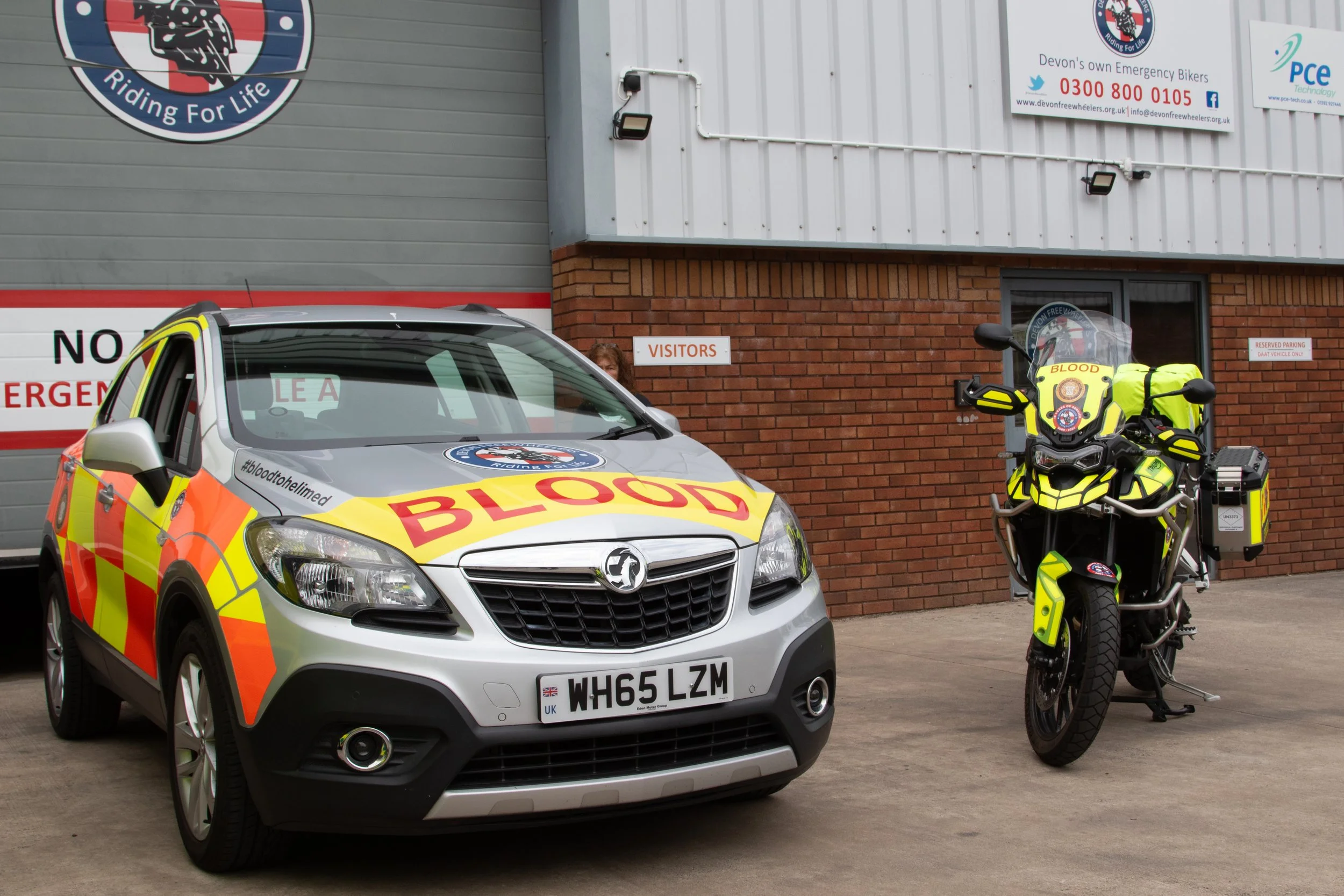 Devon Freewheelers Blood Bike — Craft4Crafters