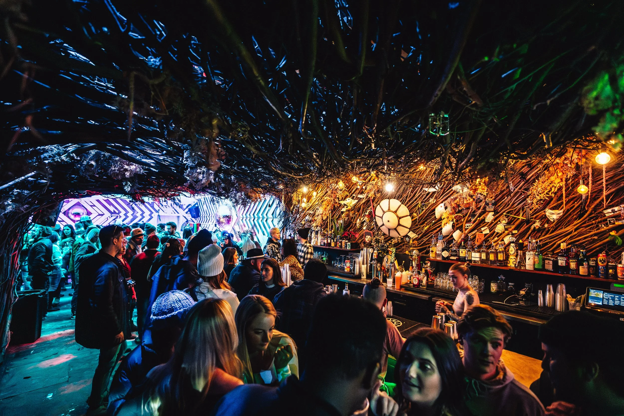 Willow Weave Bar at Beacon Denver | Immersive Cocktail Bar & Art ...