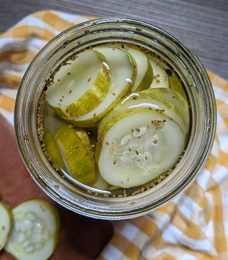 Quick Pickle Burger Chips — The Patchwork Kitchen