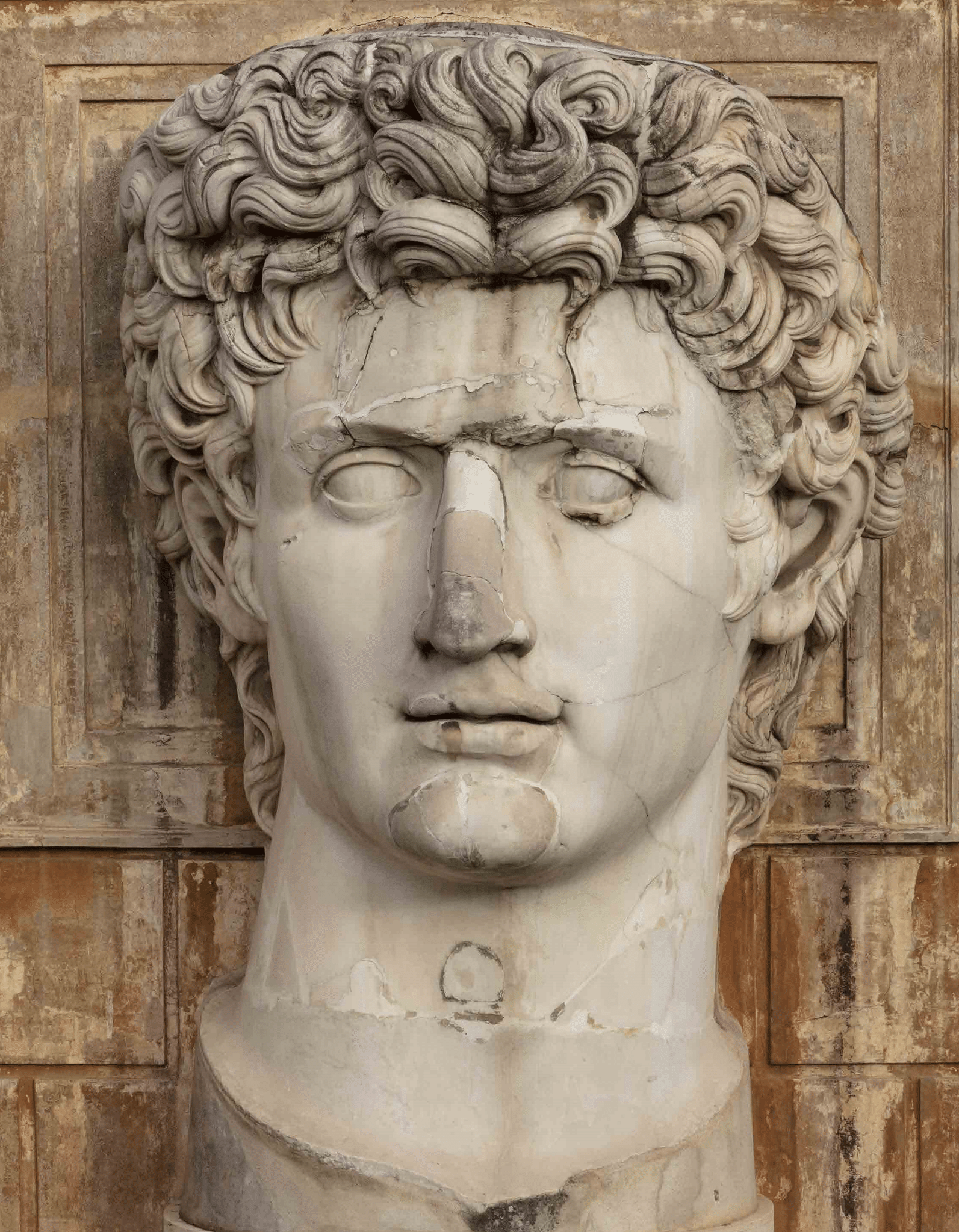 Statue Of Augustus Head