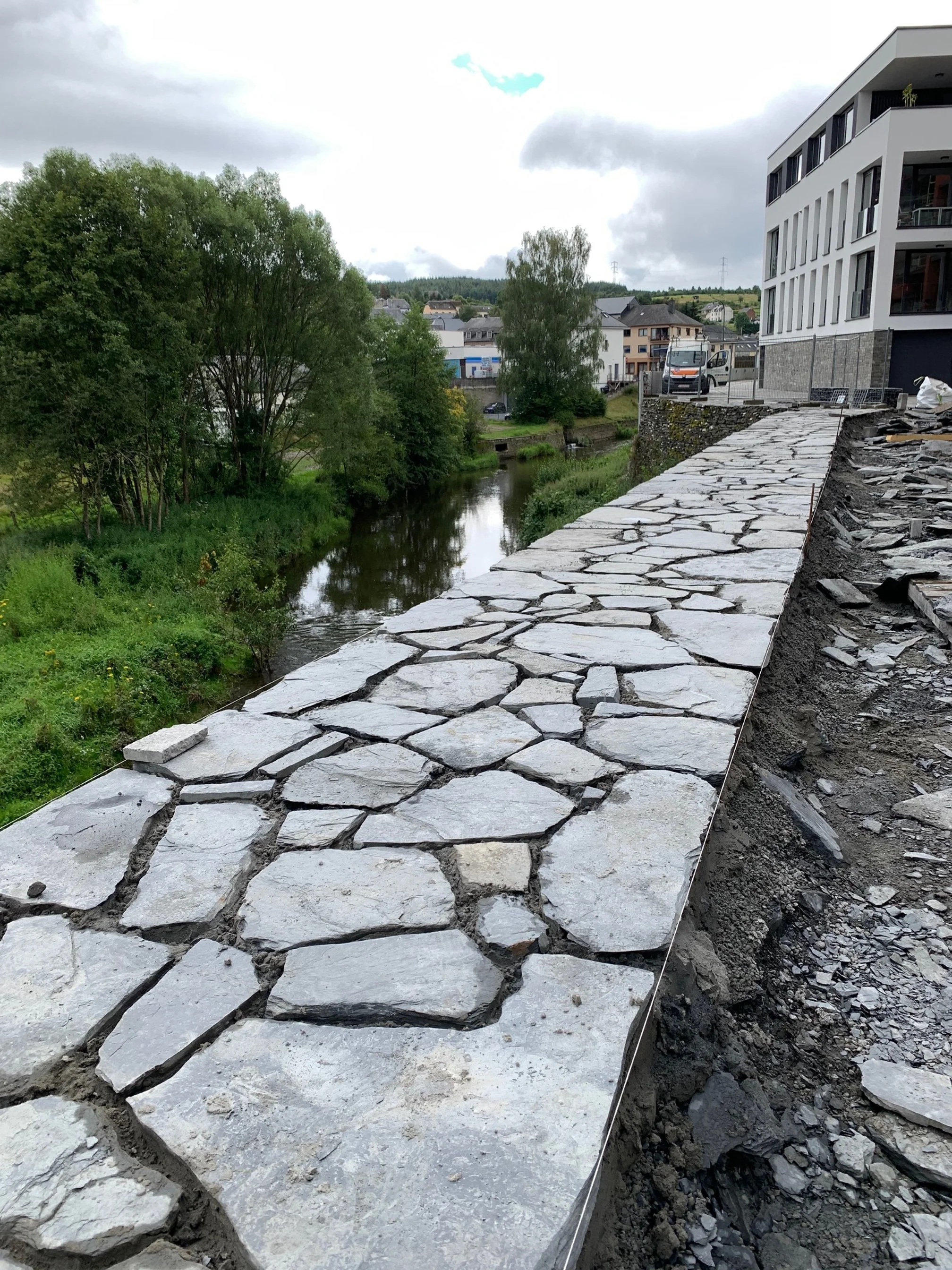 Dalles de schiste — Le Schiste de Martelange